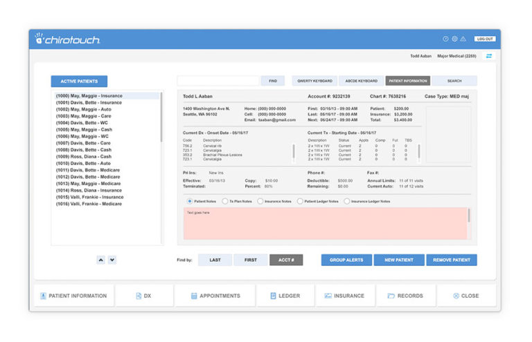 ChiroTouch EHR Software by Ripcord Digital Inc. - Ripcord Digital Inc.