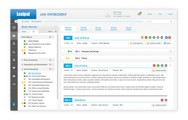 Lexipol Software - Ripcord Digital, Inc.